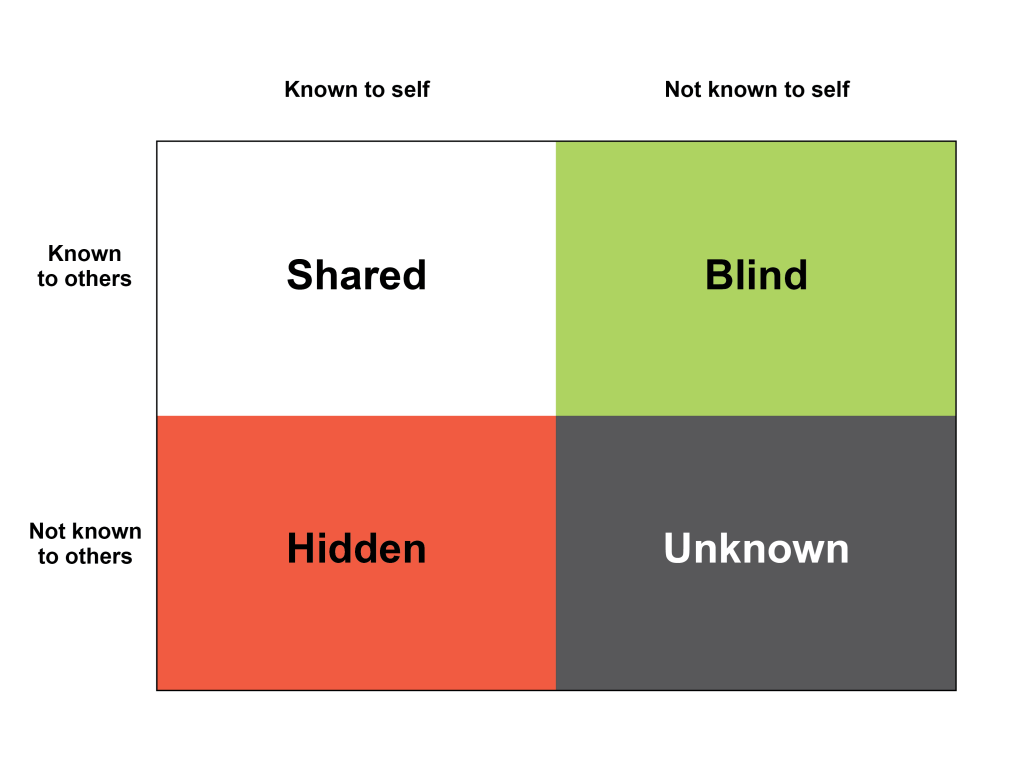 Jahari's Window - Blind Spot Leadership